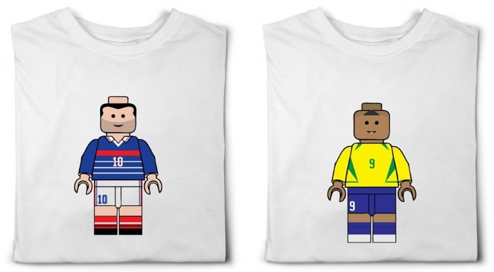 BrickBallers: las camisetas con la versión LEGO de futbolistas - MENzig
